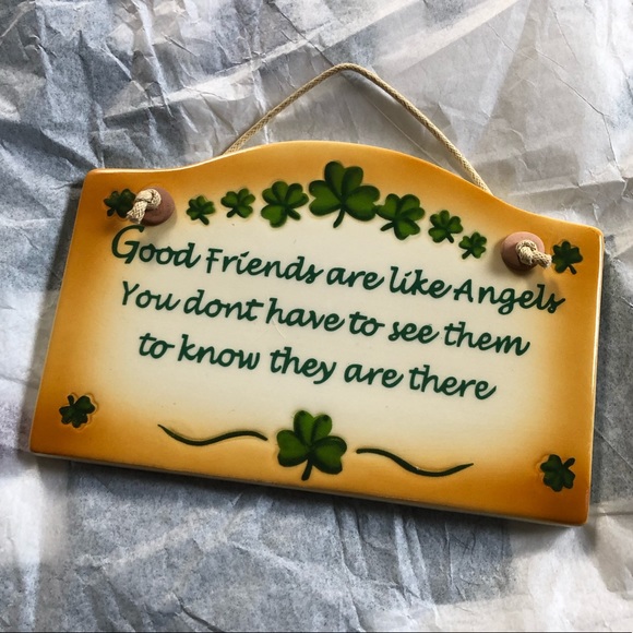 Wall Decor | Sign Good Friends Small | Poshmark